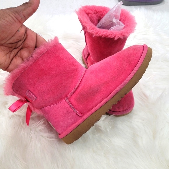 Ugg Shoes Ugg Pink Girls Boots Size 3 Poshmark